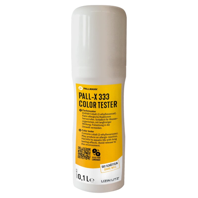 PALL‑X 333 Color Tester 100 ml – Farbtester für Parkett