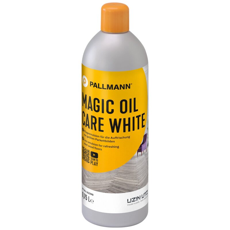 Pallmann Magic Oil Care White 750ml – Für weiß geöltes Parkett