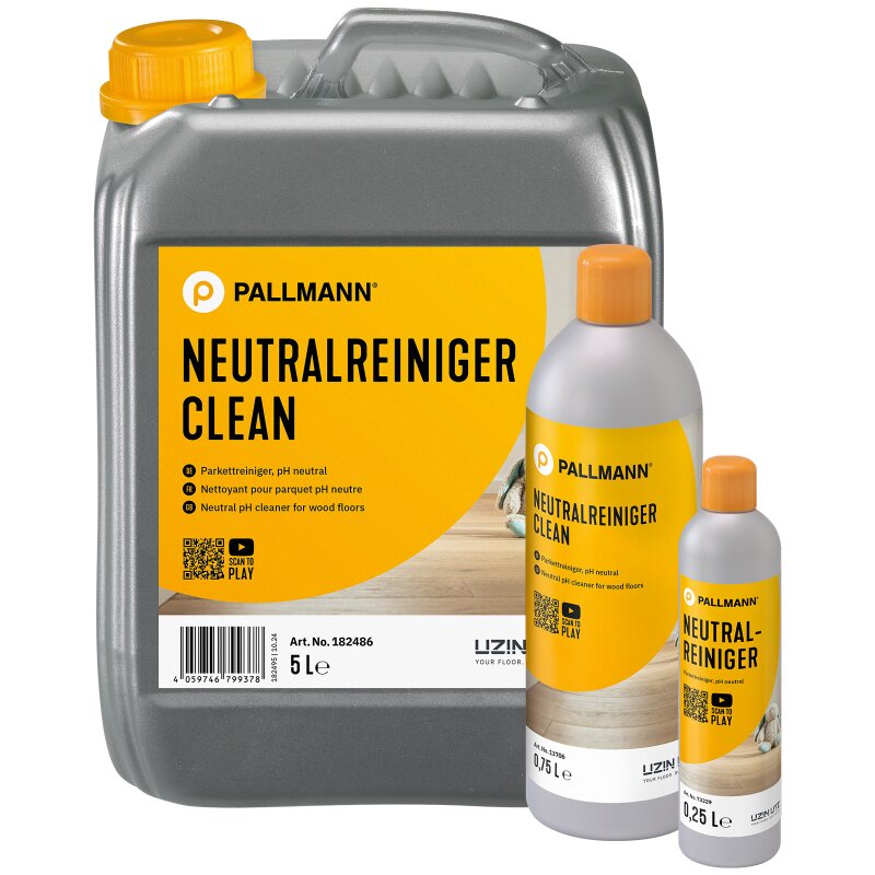 Pallmann Neutralreiniger Clean | Schonende Bodenreinigung